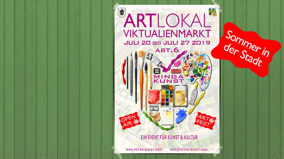 Aquarellkunst von Peter Guest